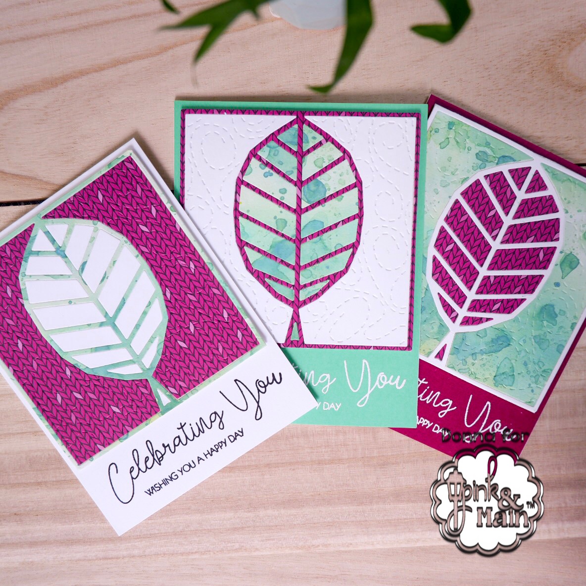 Celebrating You – Mix and Match Cards – Pink and Main Blog