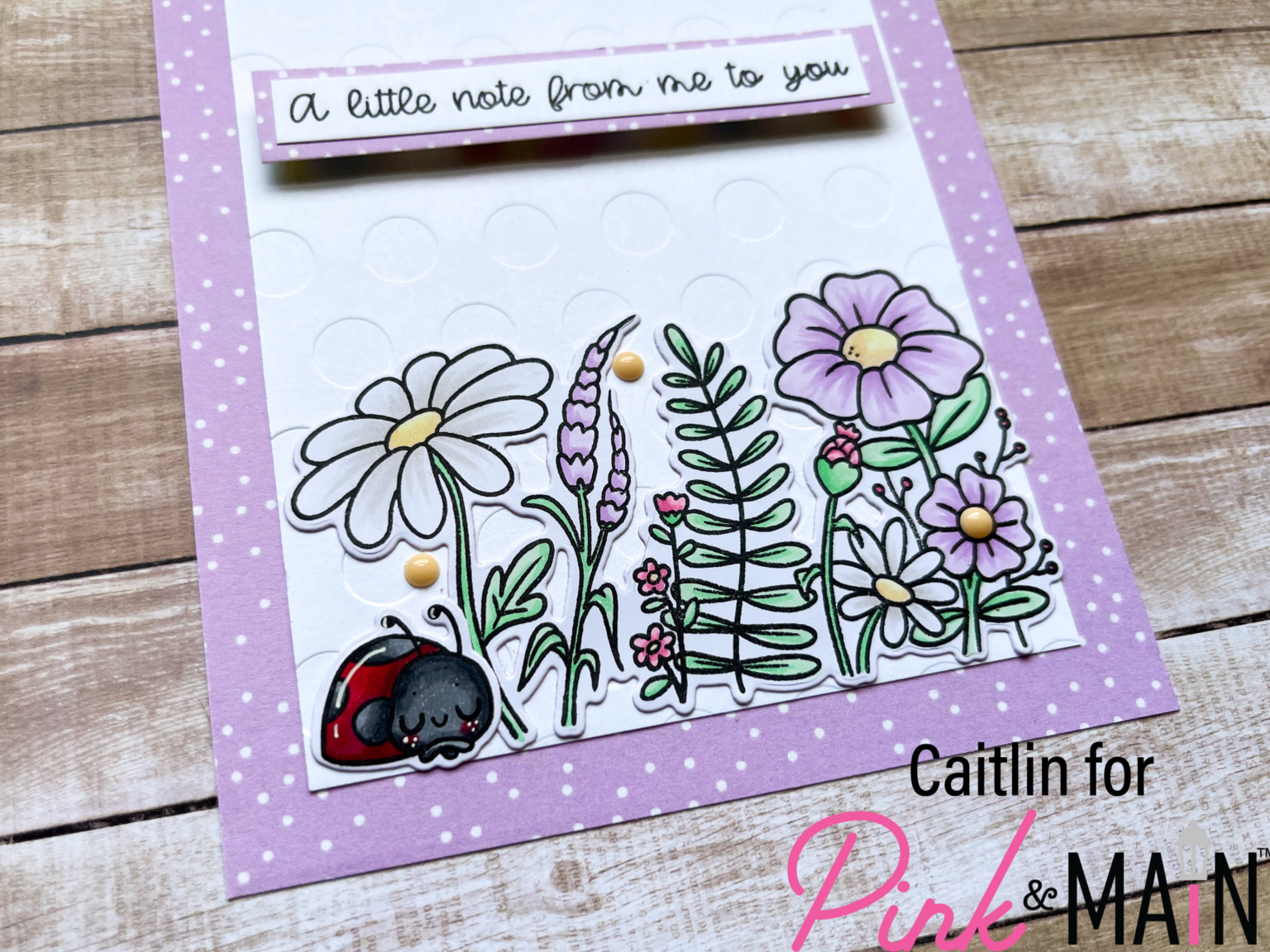 Sweet and Clean Spring-time Cards – Pink and Main Blog