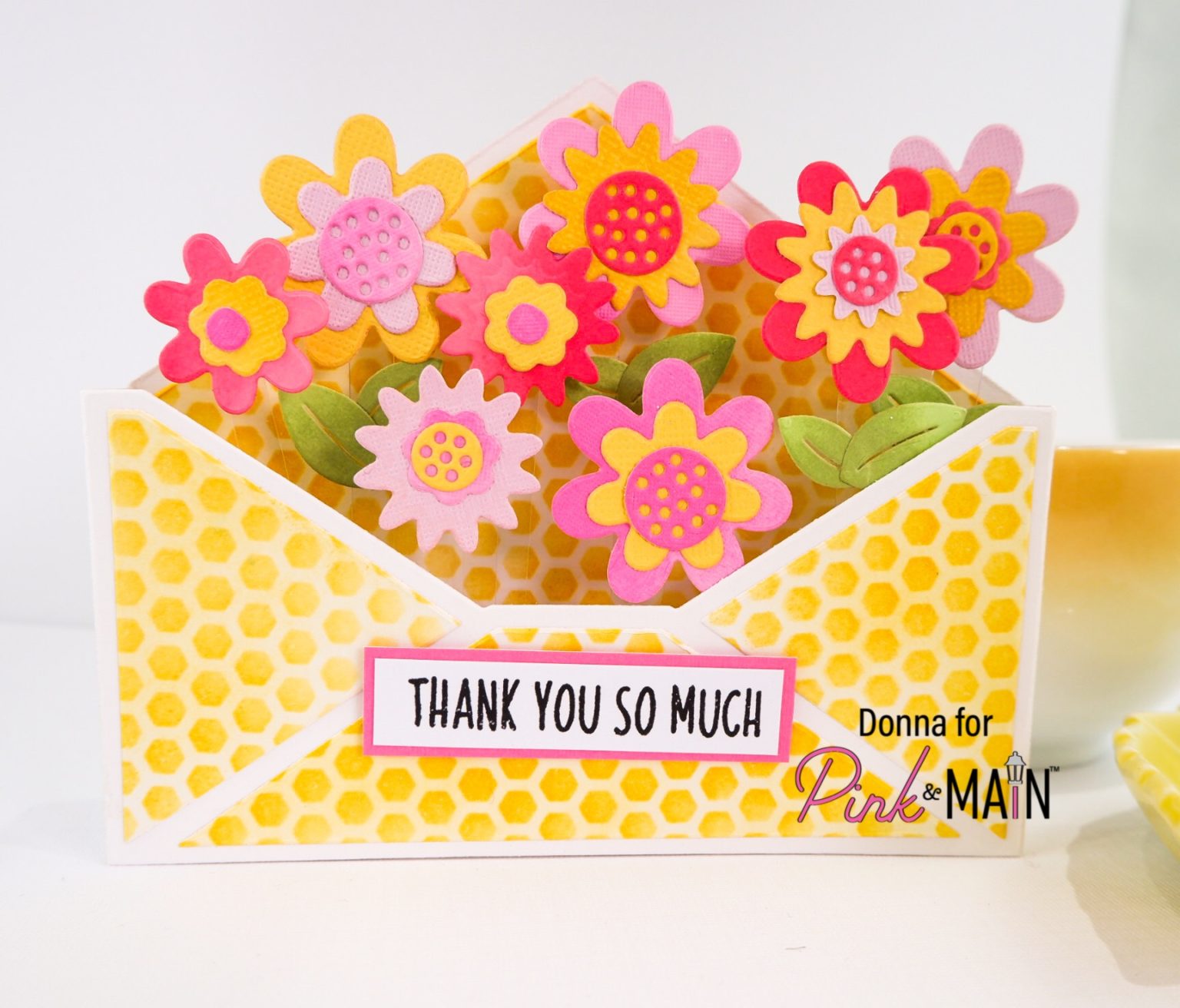 Flower Envelope Card – Pink and Main Blog